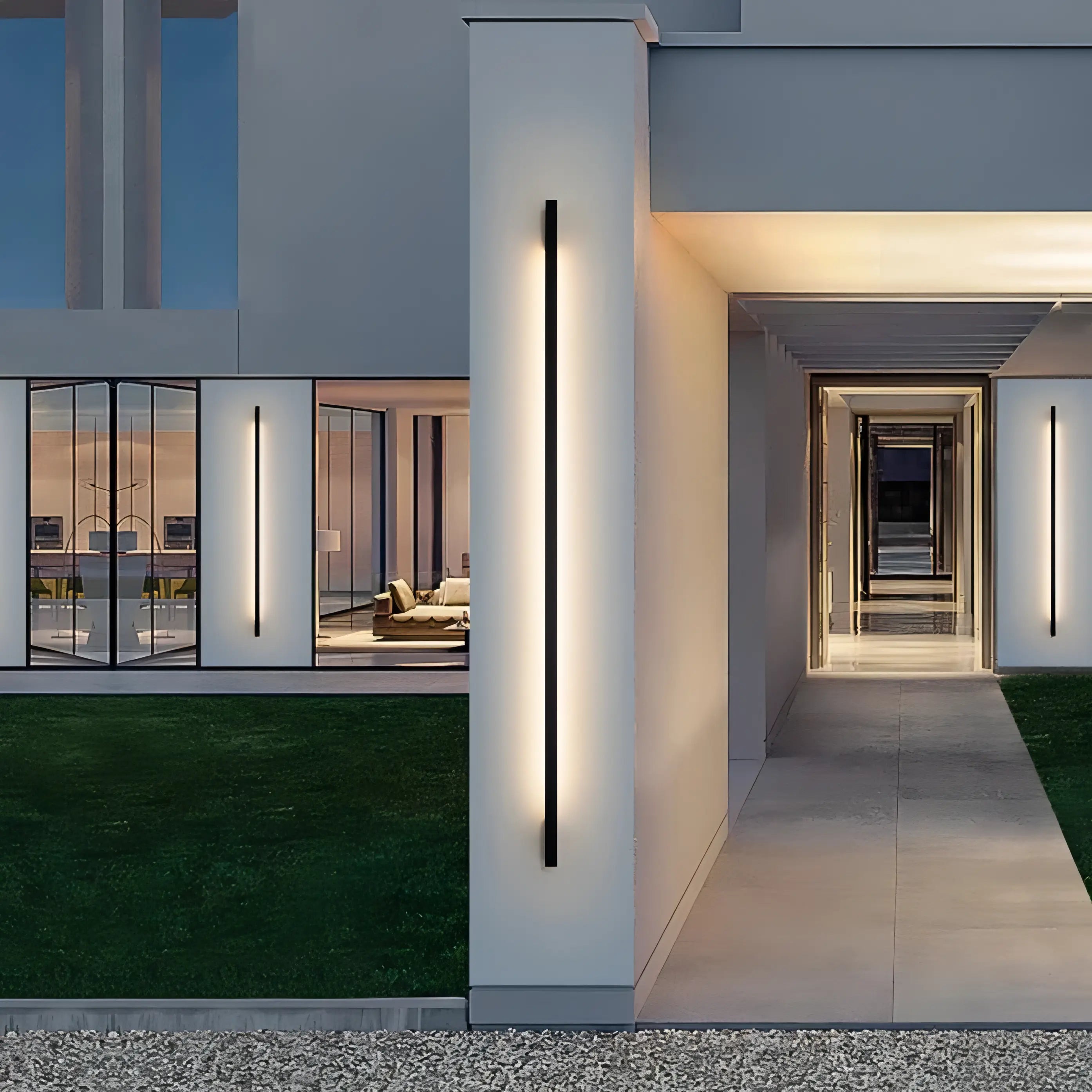 Munson - Long Bar LED Wall Strip Light Modern IP65 Design – Civaro