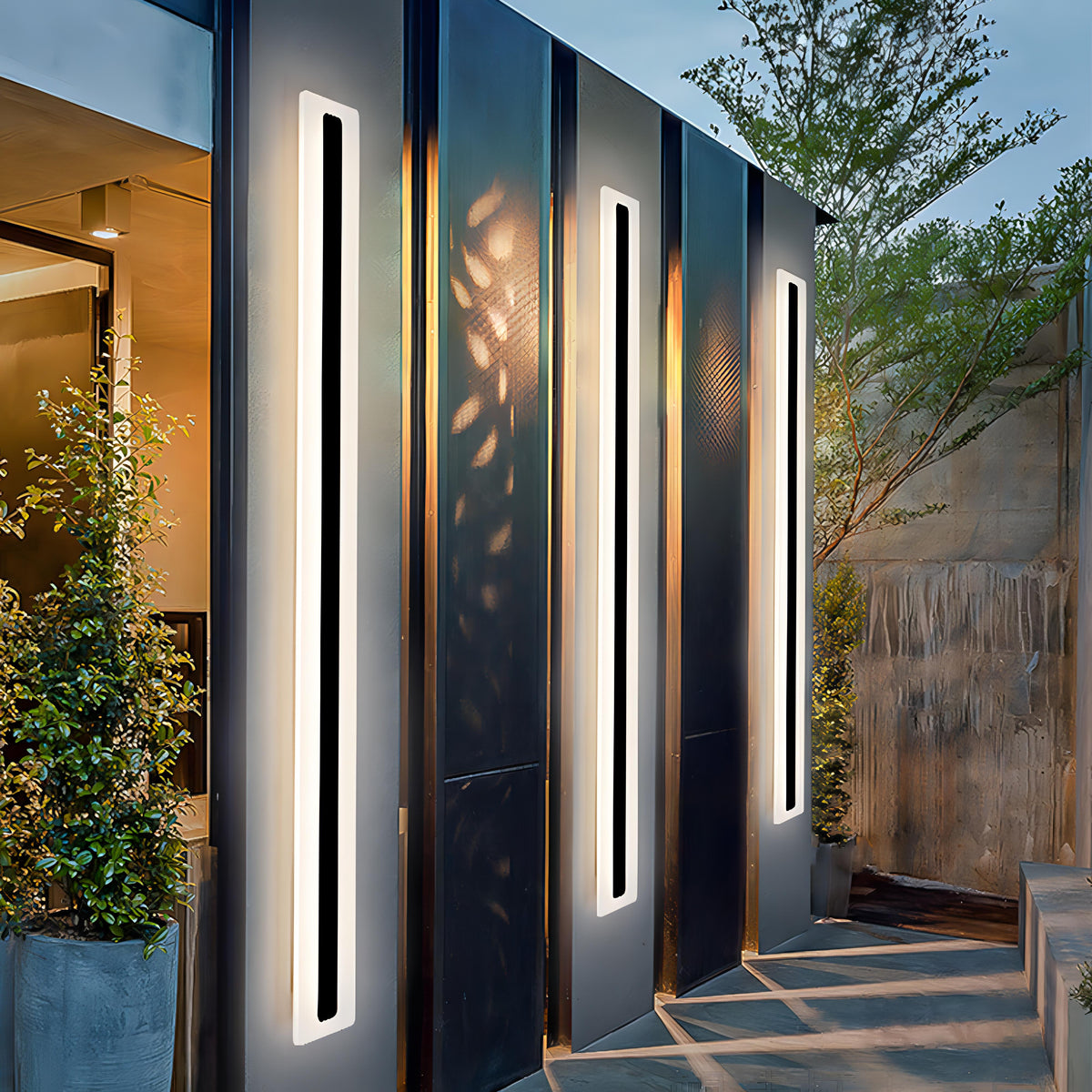 Poe - Modern LED Strip Bar Wall Light in Durable Aluminum – Civaro